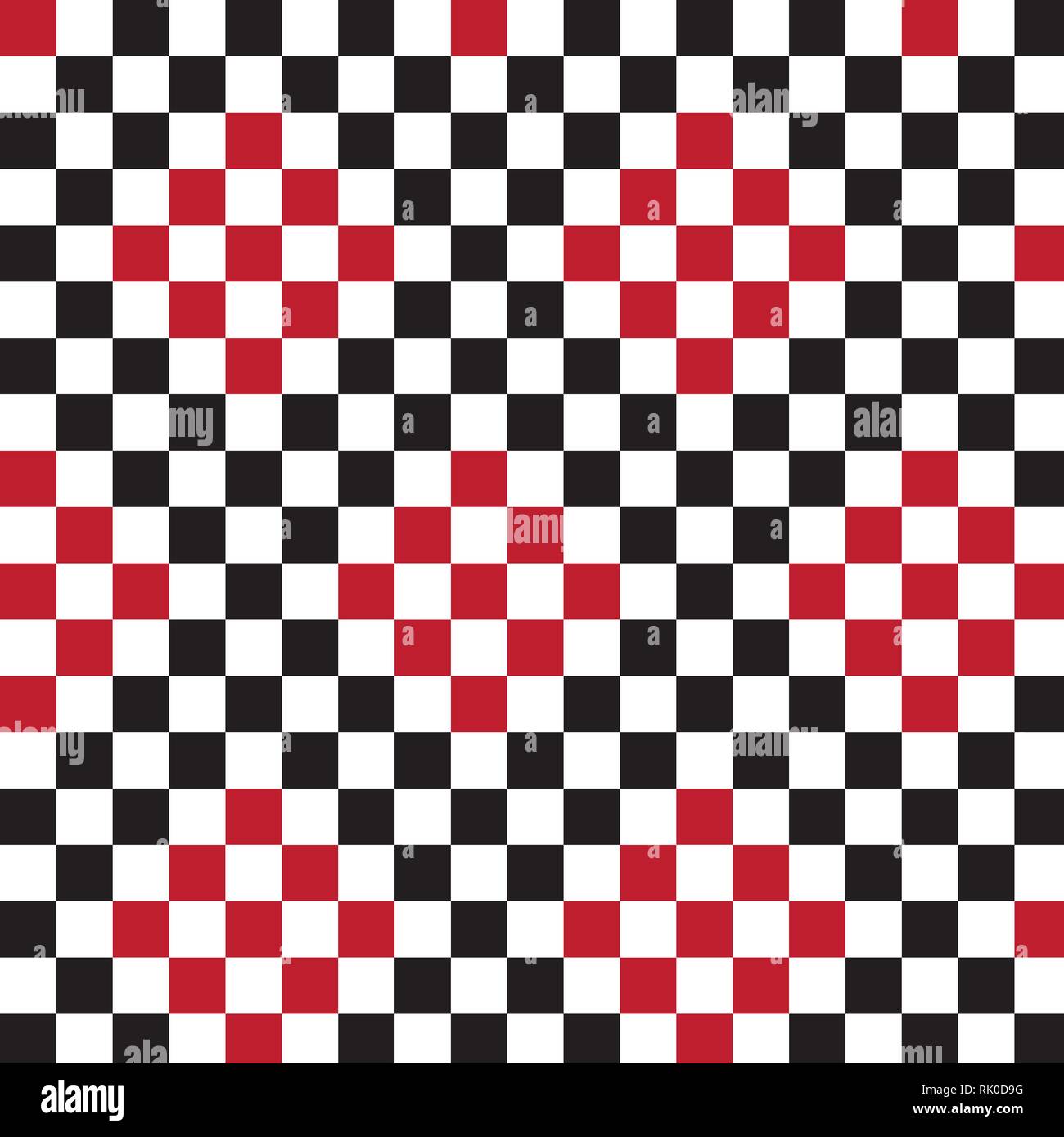 Squares vector pattern in red and black colors palette Stock Vector ...