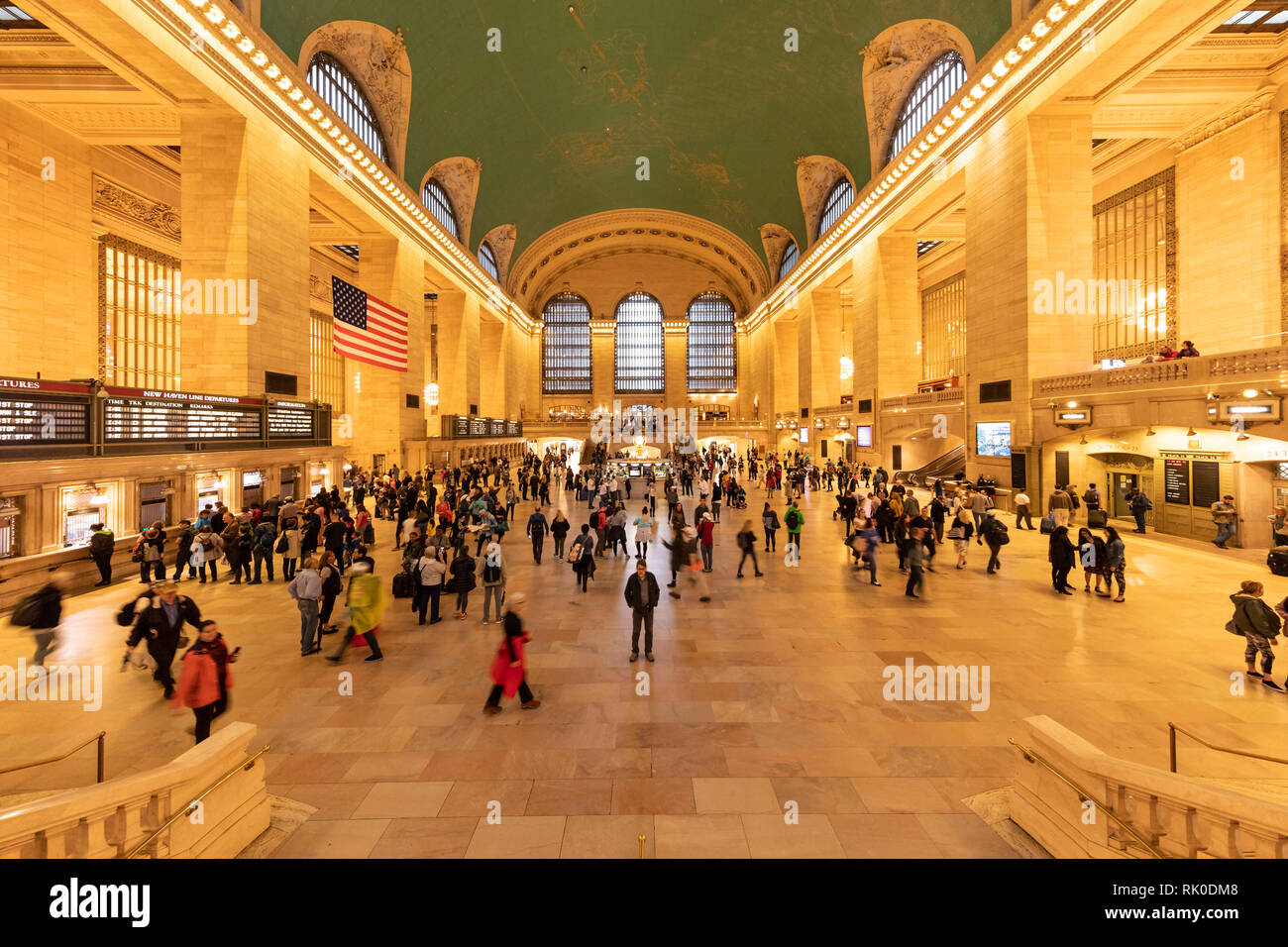 Grand Concourse, Grand Central Terminal. New York City, U.S.A Stock ...