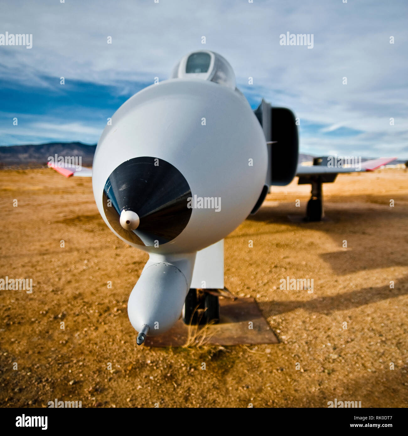 Nose of Fighter Jet Stock Photo - Alamy