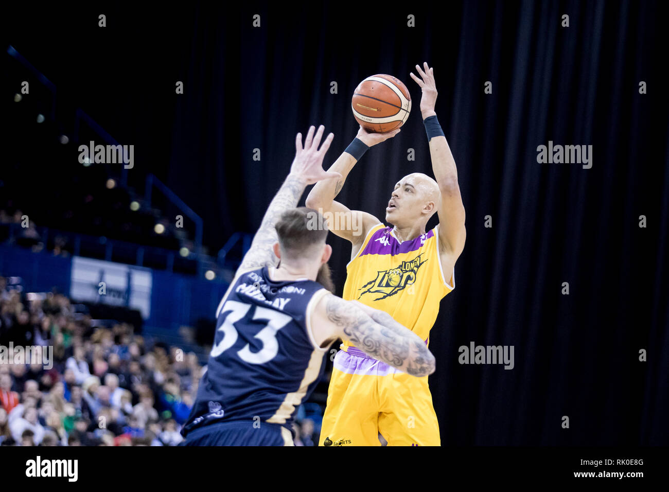 London Lions defeat Glasgow Rocks to win the BBL Cup 2019 in Birmingham ...