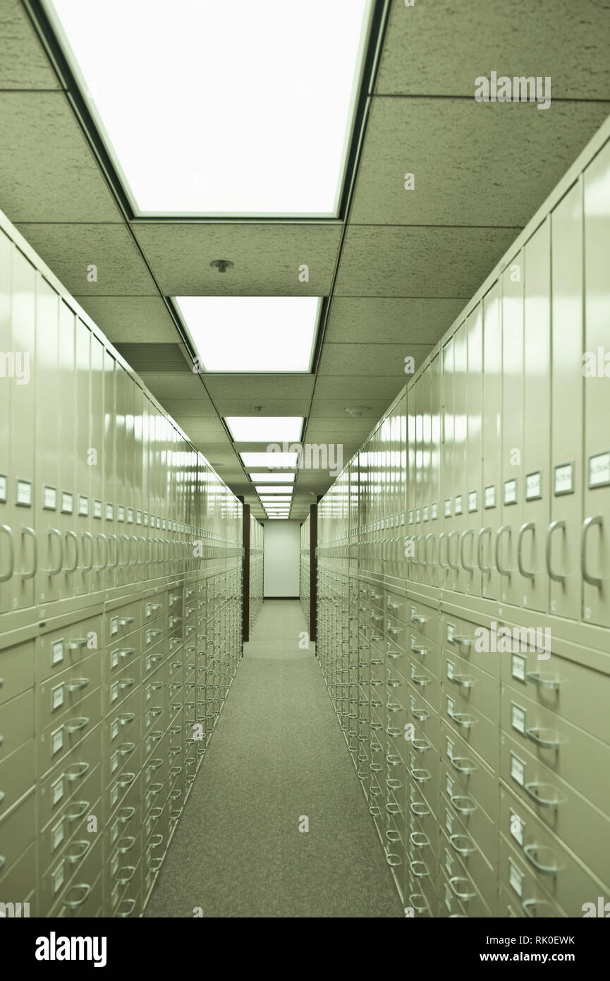 Government Filing Cabinet Halls