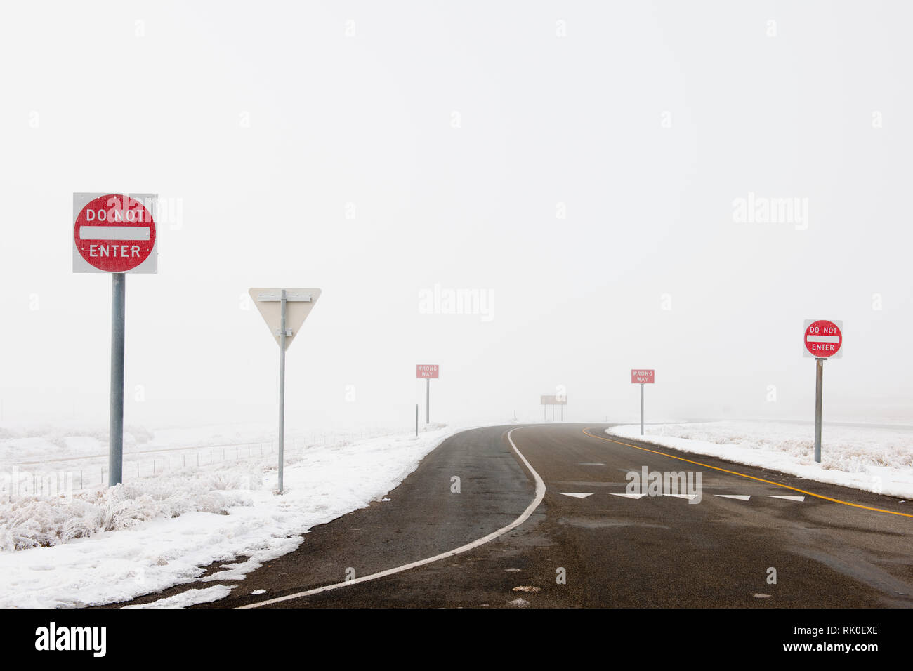 Salt lake city road sign hi-res stock photography and images - Alamy