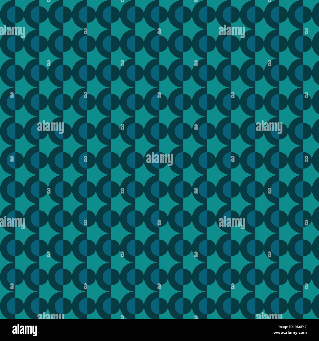Teal circles vector pattern Stock Vector Image & Art - Alamy