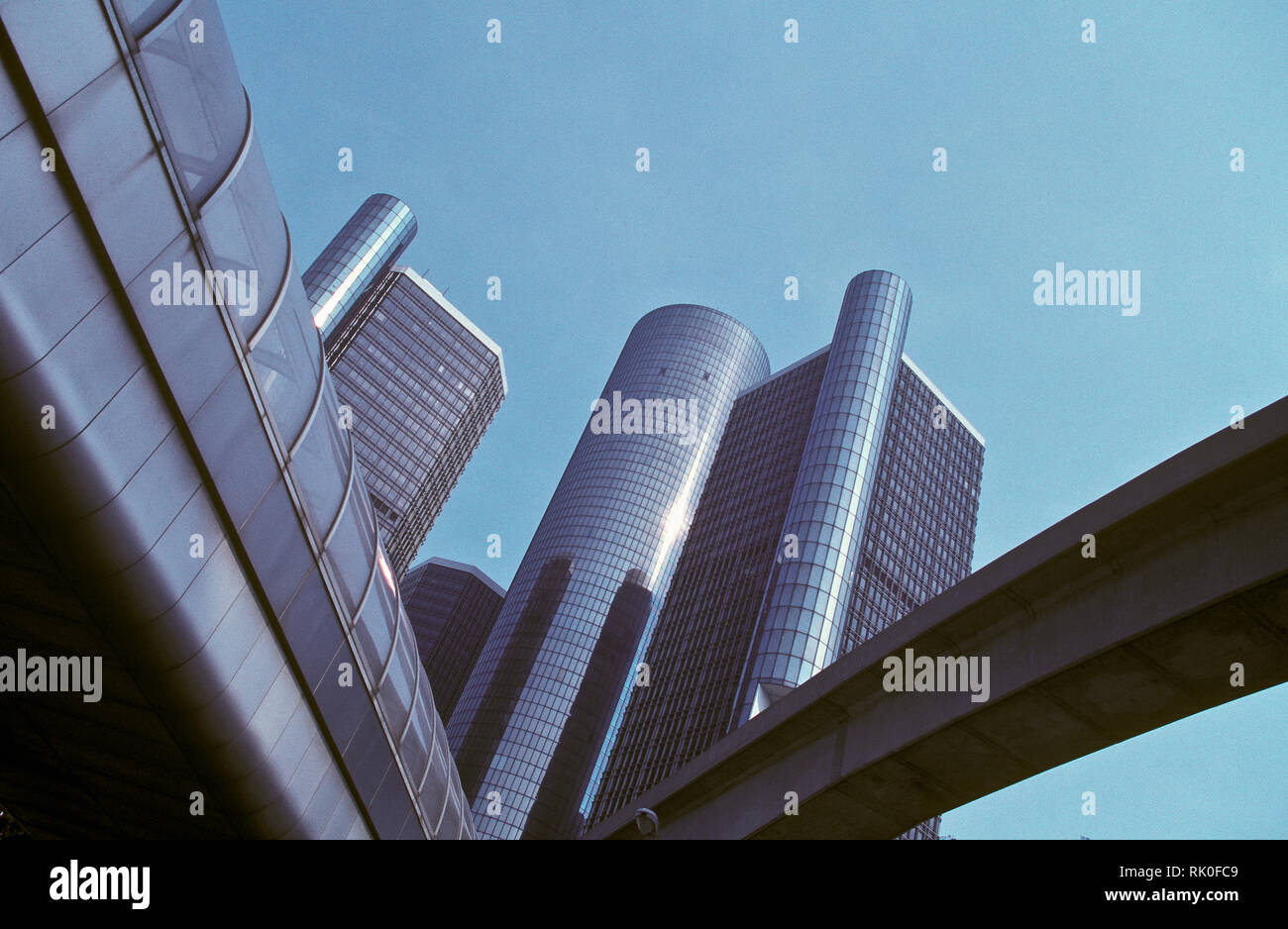 Renaissance Center in Detroit Stock Photo - Alamy