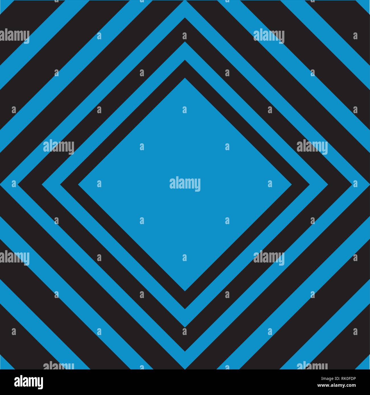 Blue and black square template background Stock Vector Image & Art - Alamy