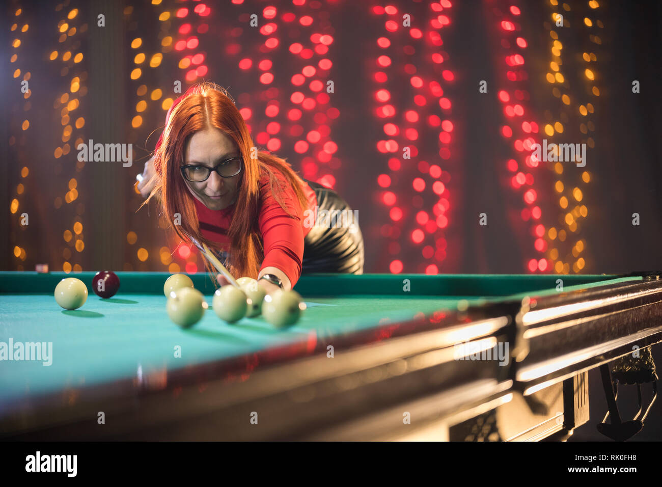Adult ball billiard hi-res stock photography and images - Alamy