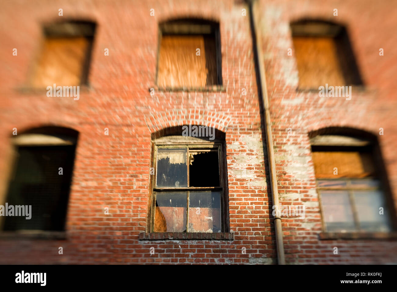 Brick Building, Seattle, Washington Stock Photo - Alamy