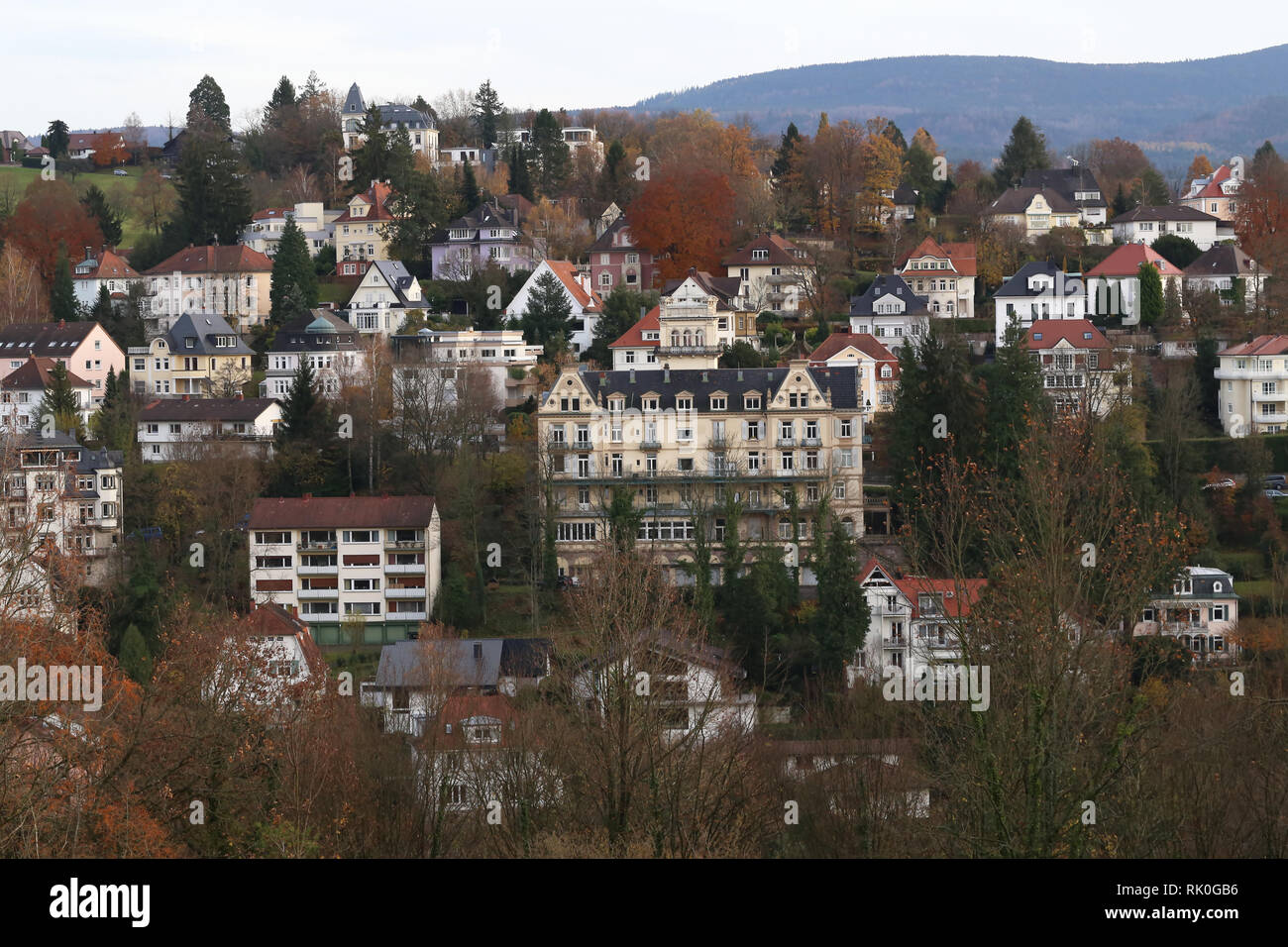 City landscape / Baden-Baden (Germany) / View of Baden-Baden (Germany ...