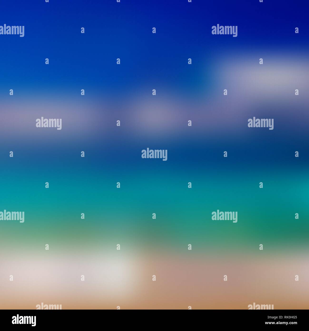 Abstract summer background with the sky, sea and the sand colors Stock ...