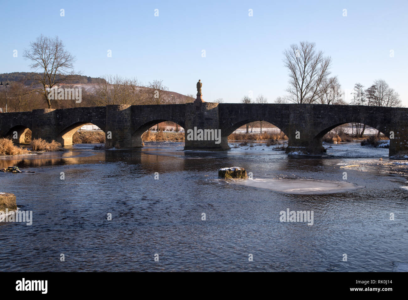 Bow Bridge / The Tauberbrücke Tauberrettersheim is a bow bridge that ...