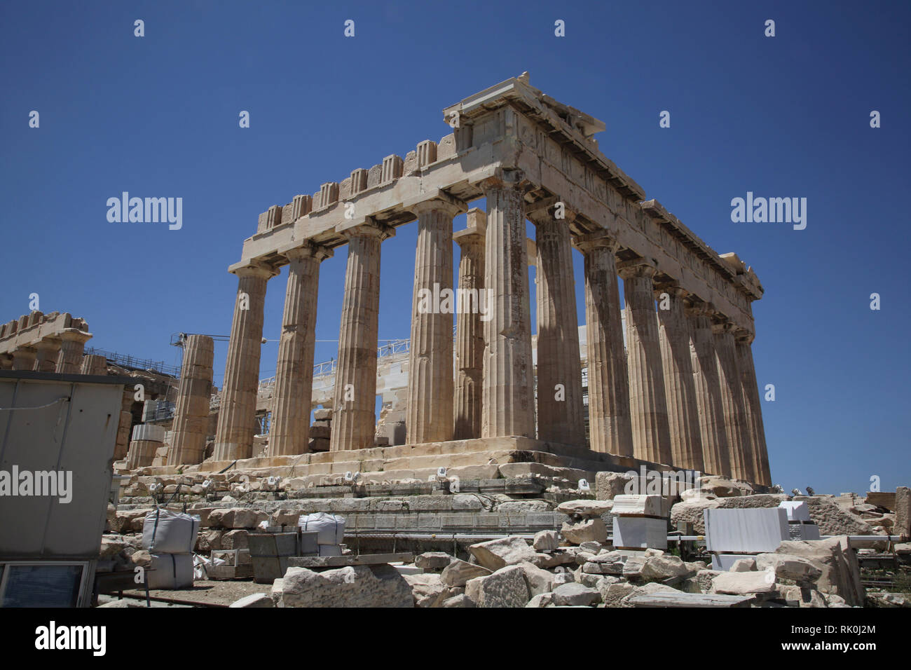 Athens parthenon columns hi-res stock photography and images - Alamy