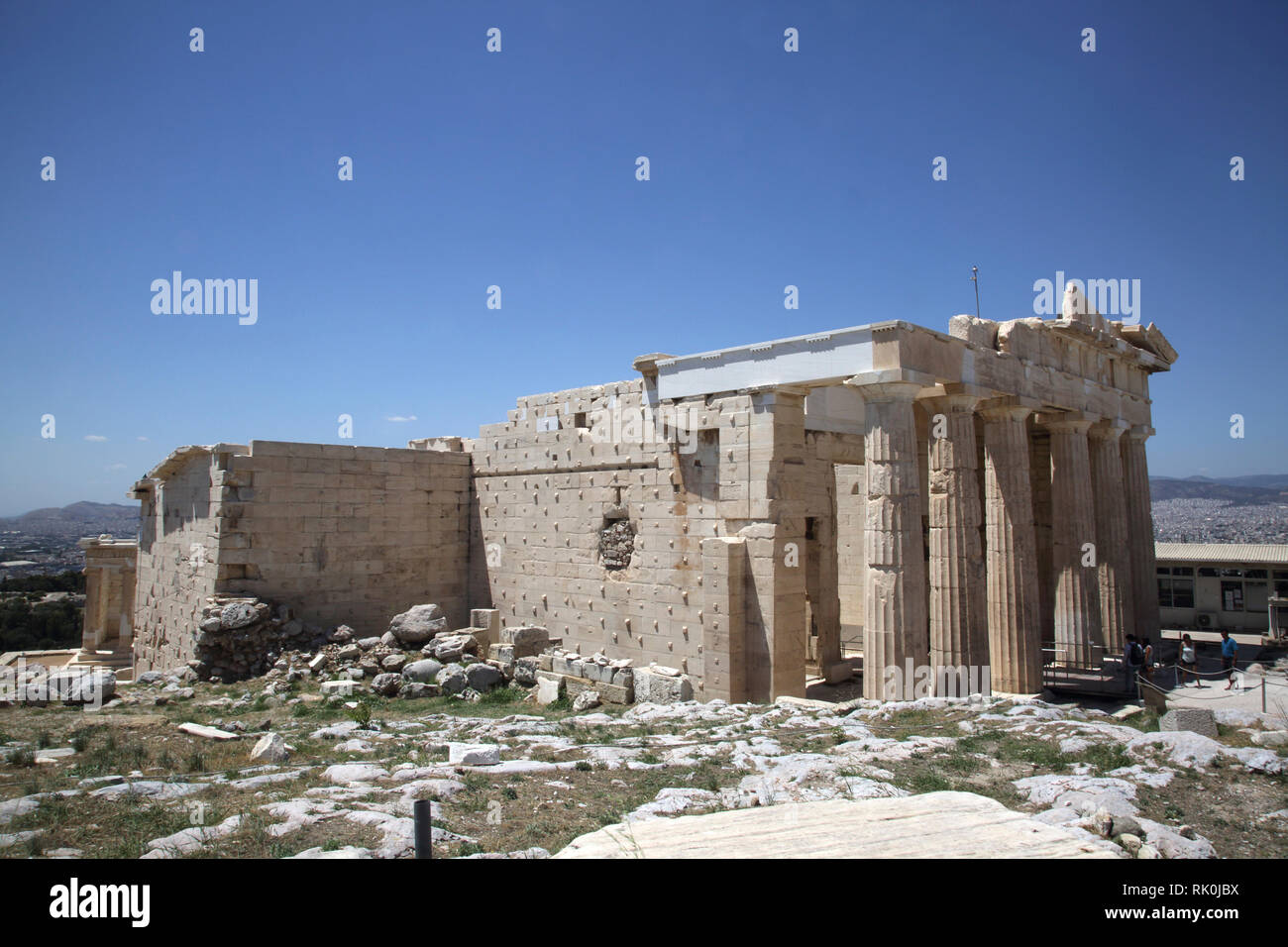 Propylaea of acropolis hi-res stock photography and images - Alamy