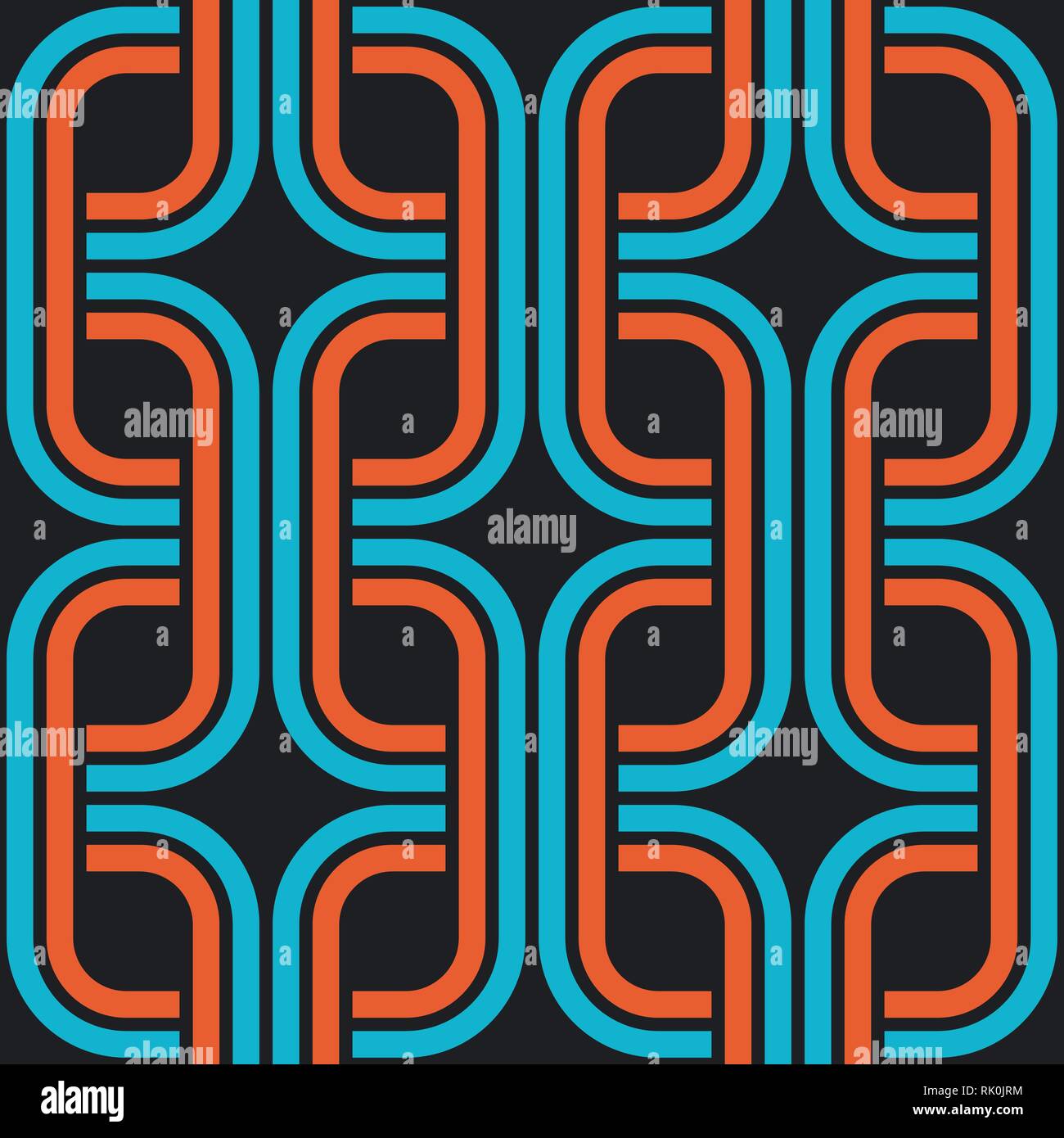 60s pattern hi-res stock photography and images - Alamy