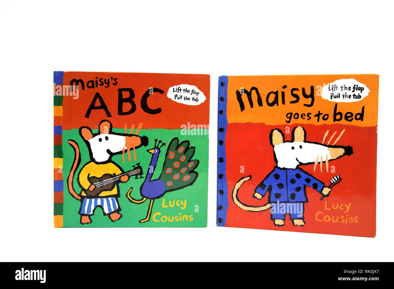 Childrens Books Maisy's ABC and Maisy Goes To Bed Stock Photo - Alamy