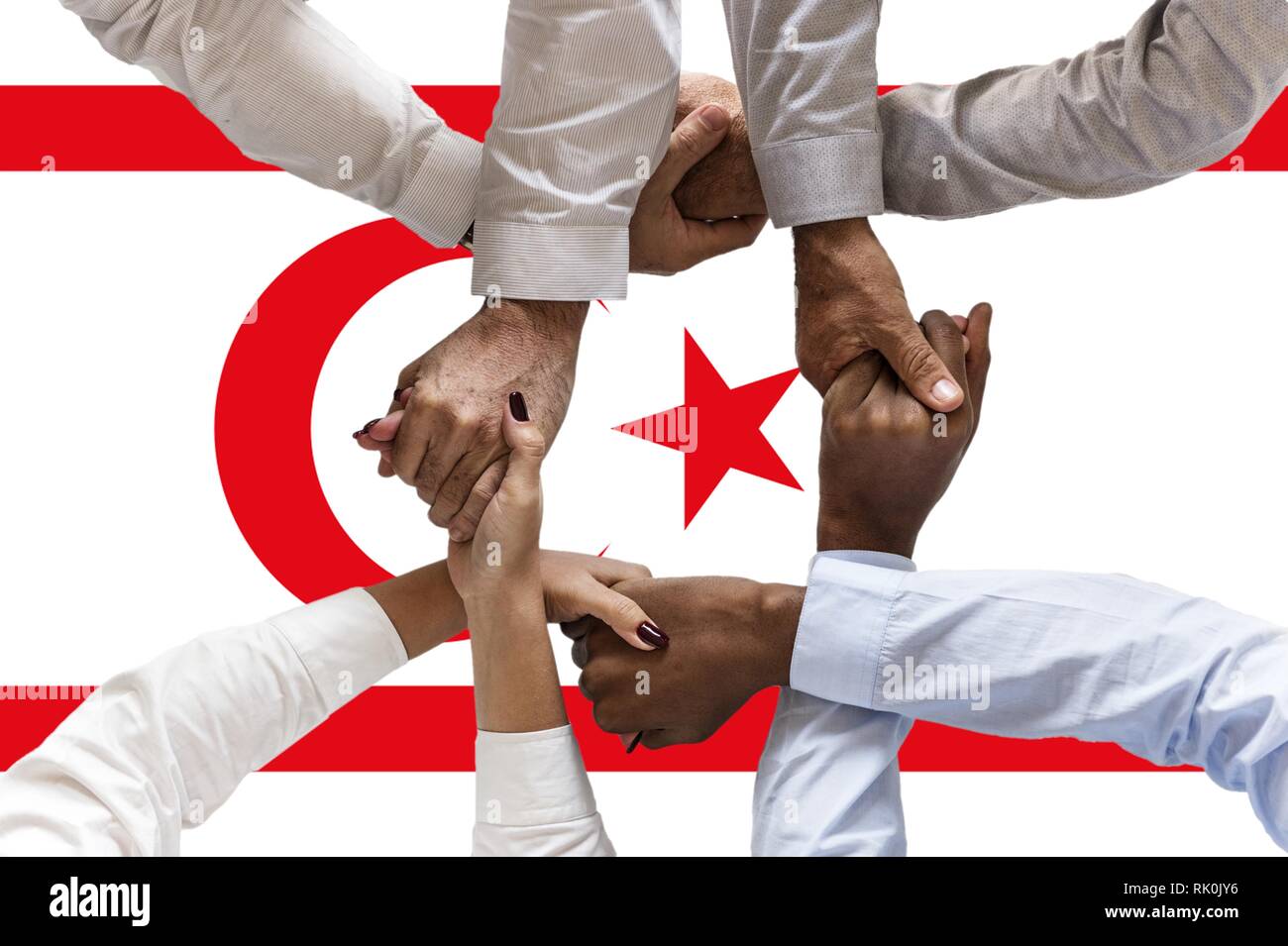 Northern Cyprus Flag High Resolution Stock Photography and Images - Alamy