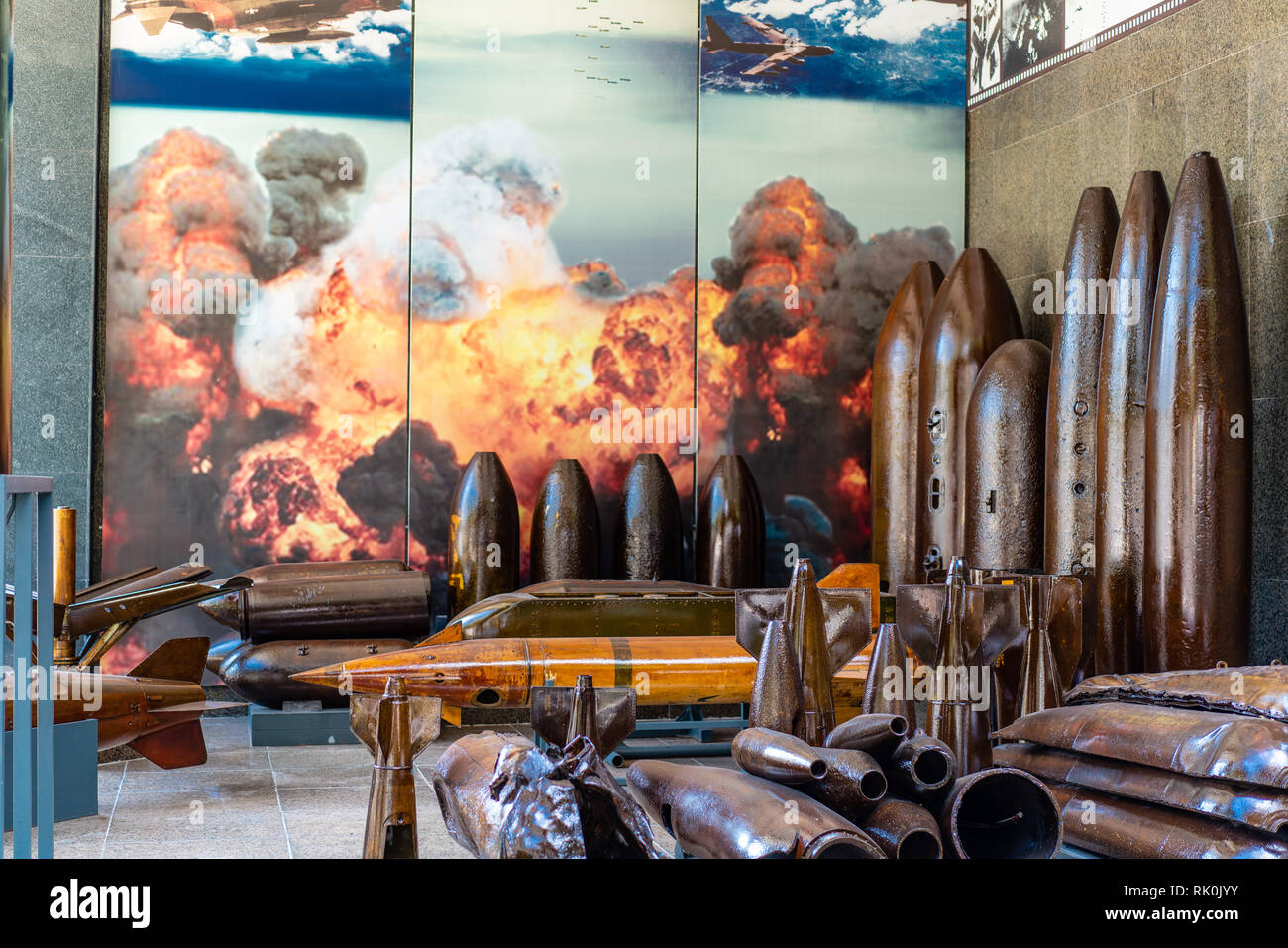 HO CHI MINH CITY, VIETNAM - JANUARY 25, 2019: War Remnants Museum. US ...