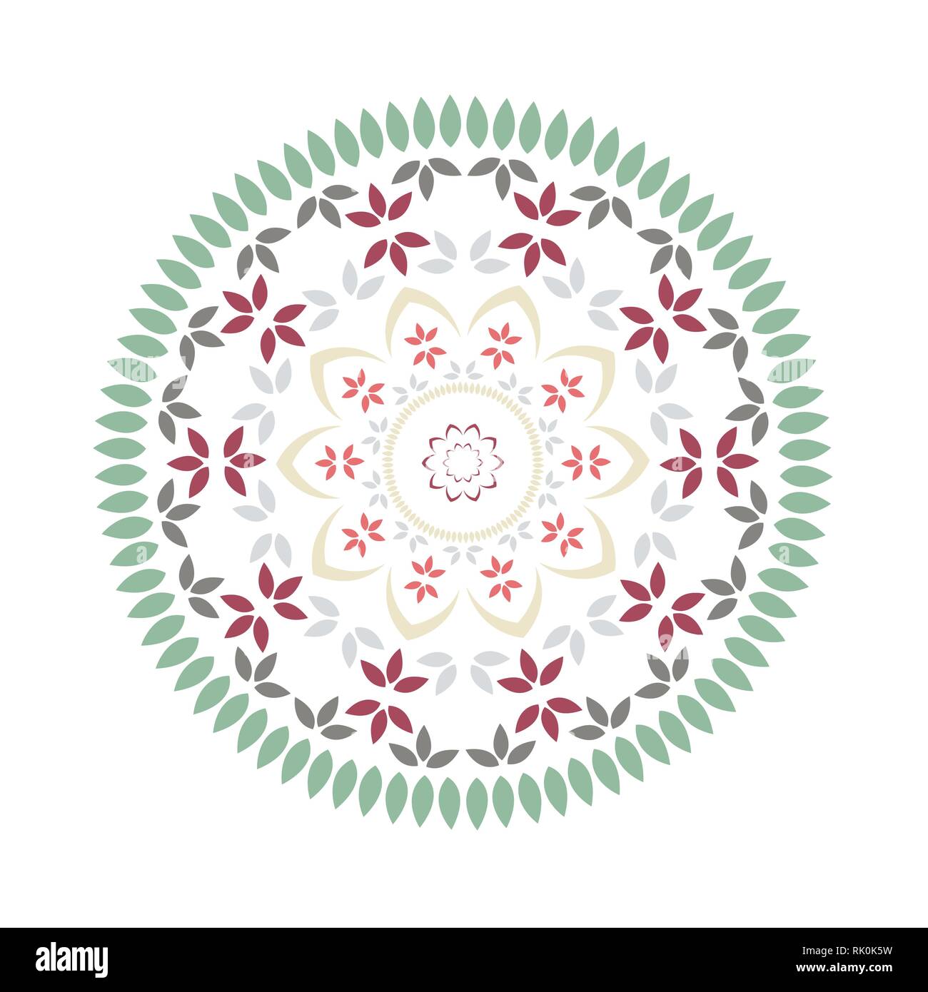 Sri yantra mandala Stock Vector Images - Alamy