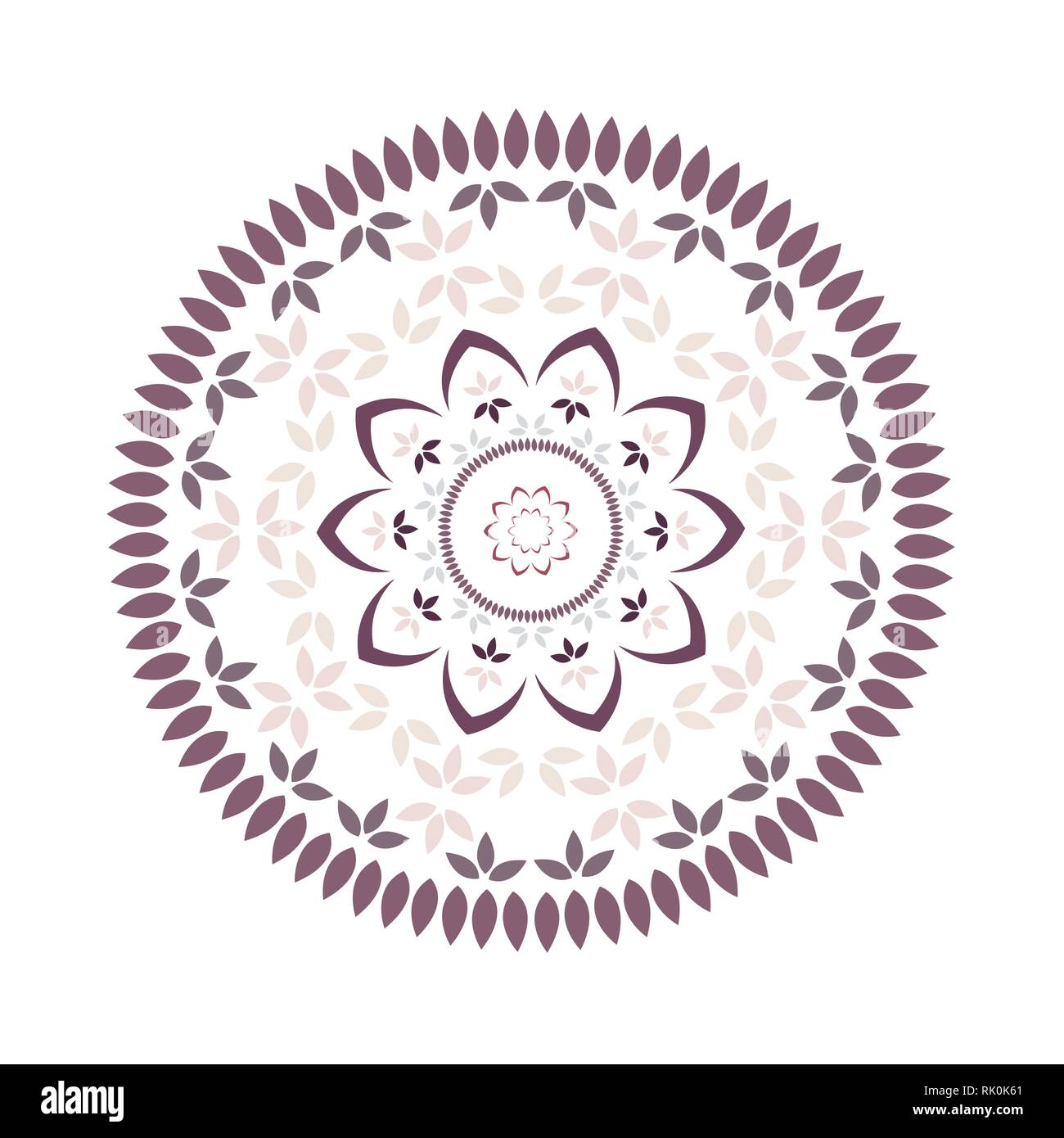 Radial petals Stock Vector Images - Alamy