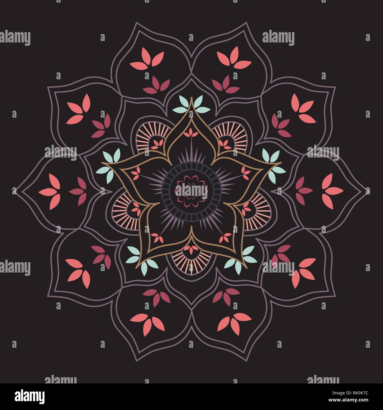 Sri yantra Stock Vector Images - Alamy