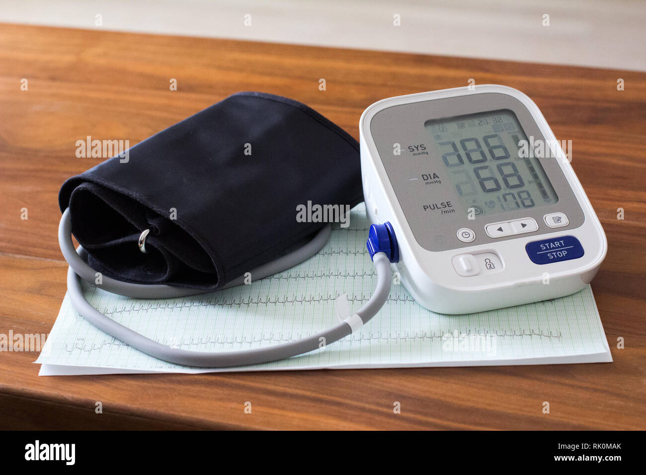 Cardiogram / Health and Medical / ECG heart / Blood Pressure Monitor ...