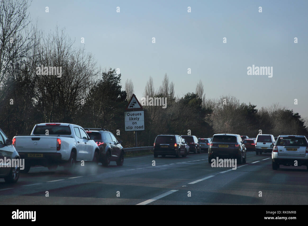 Slip road hi-res stock photography and images - Alamy