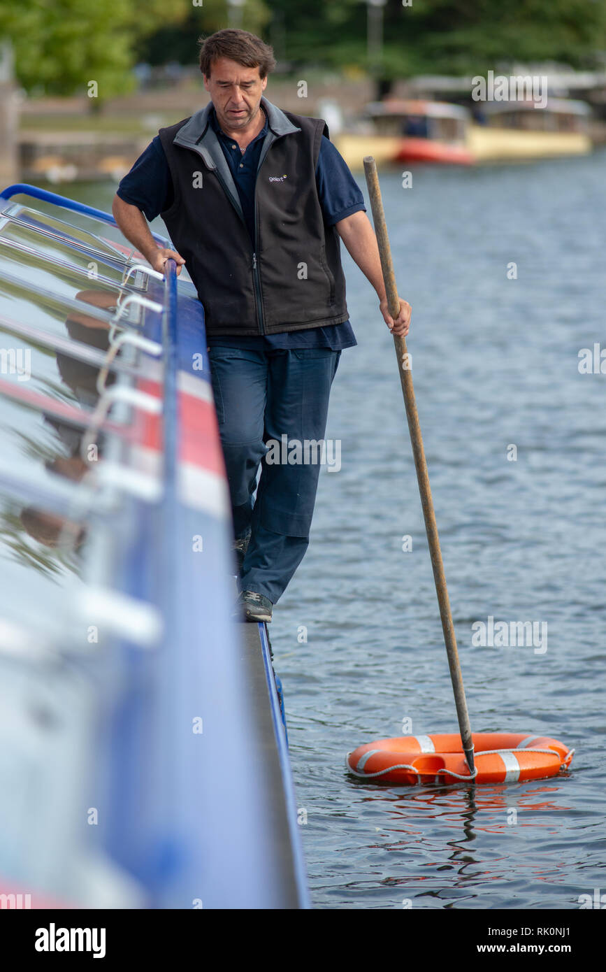 Man overboard hang on hi-res stock photography and images - Alamy