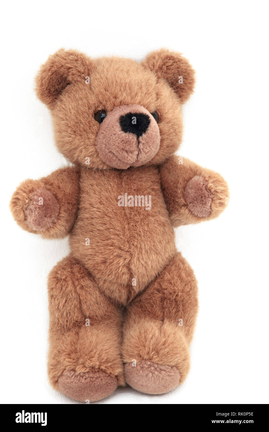 Brown Soft Plush Teddy Bear Stock Photo - Alamy