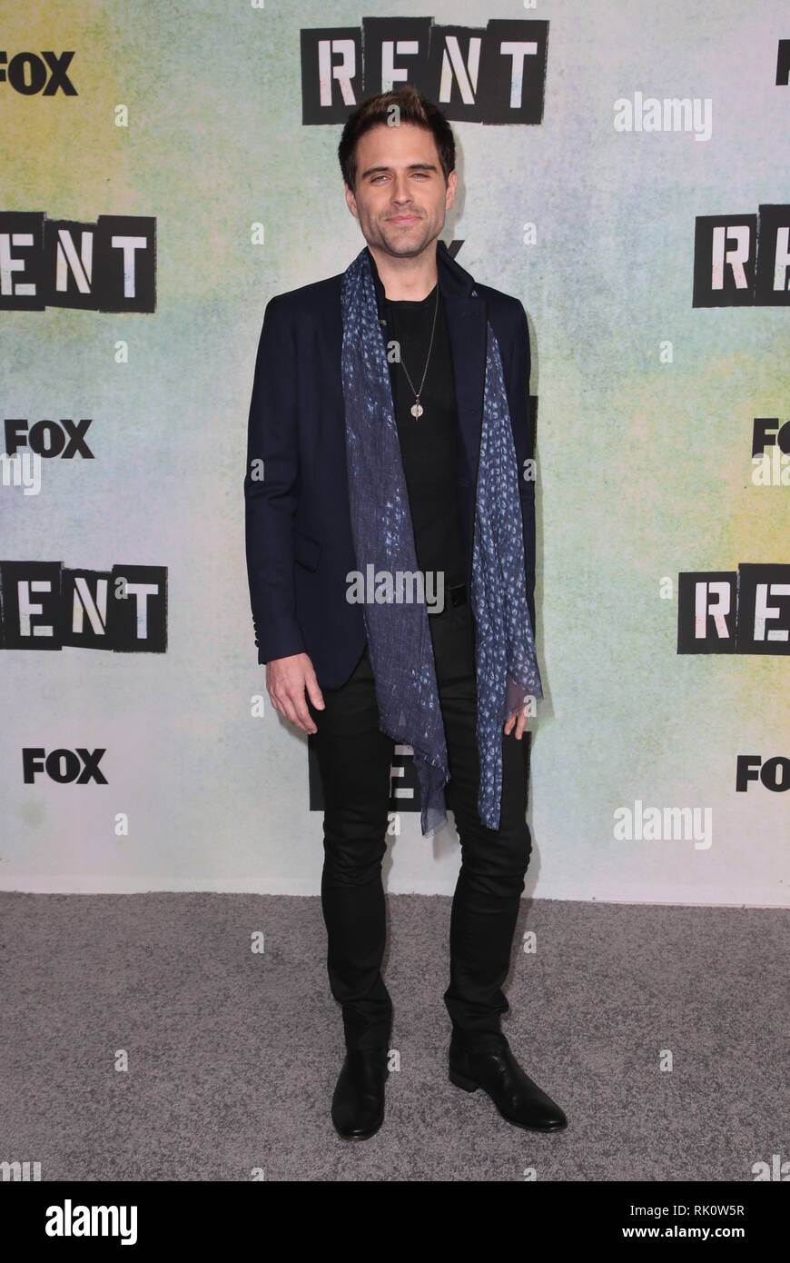 'Rent' Photocall held at FOX Studios Featuring: Brennin Hunt Where: Los ...