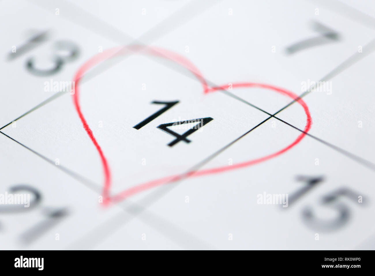 Number in the calendar hi-res stock photography and images - Alamy