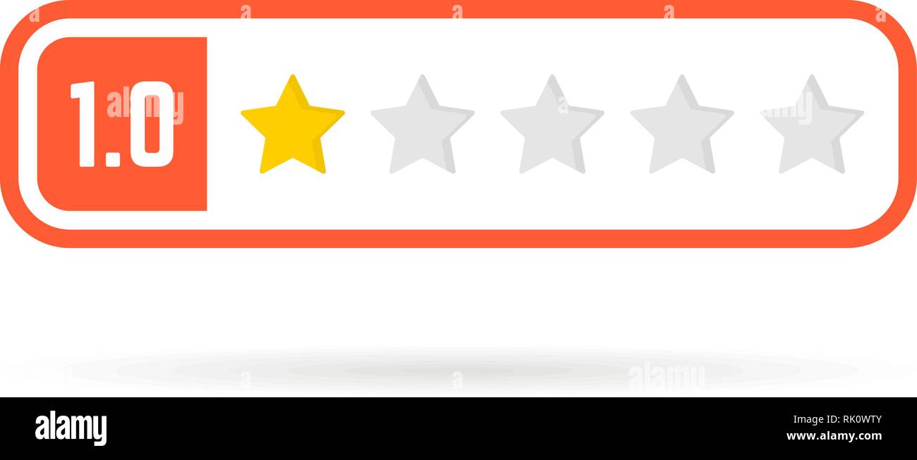 Star rating scale hi-res stock photography and images - Alamy