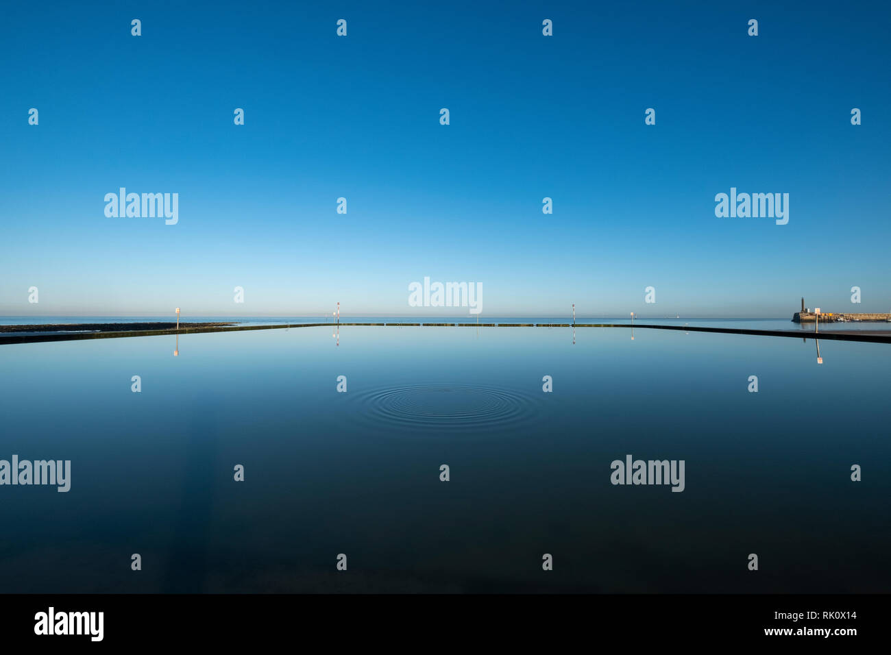 Walpole Bay Tidal Pool Margate Southeast Coast Kent England Seaside ...