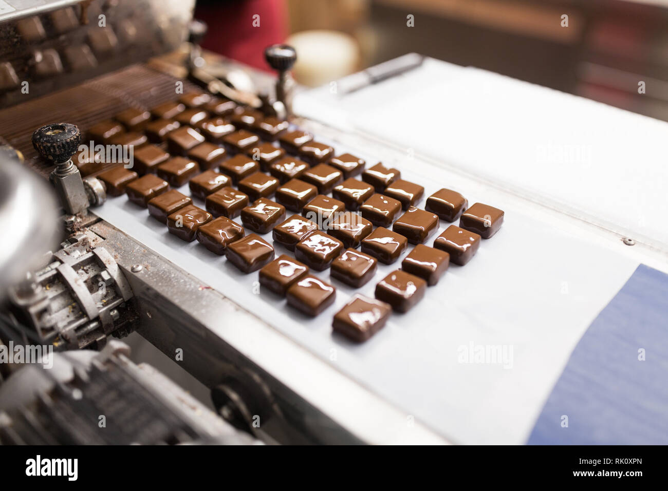 Coated candy conveyor hi-res stock photography and images - Alamy