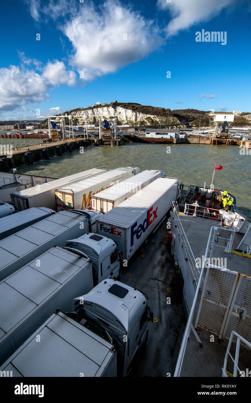 Dover Port Lorries Stock Photos & Dover Port Lorries Stock Images - Alamy
