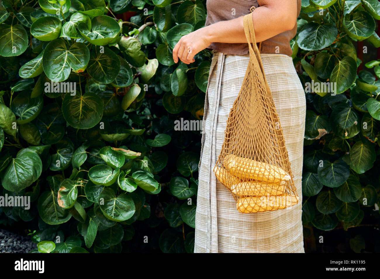 Hand in sweet bag hi-res stock photography and images - Alamy