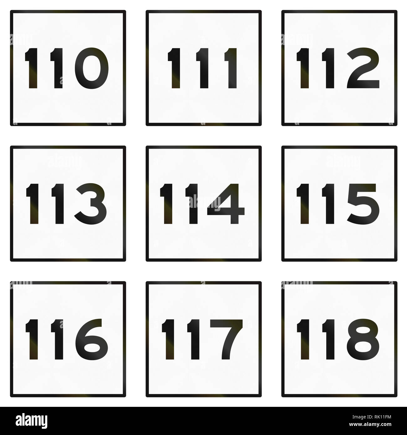 Highway 114 sign hi-res stock photography and images - Alamy