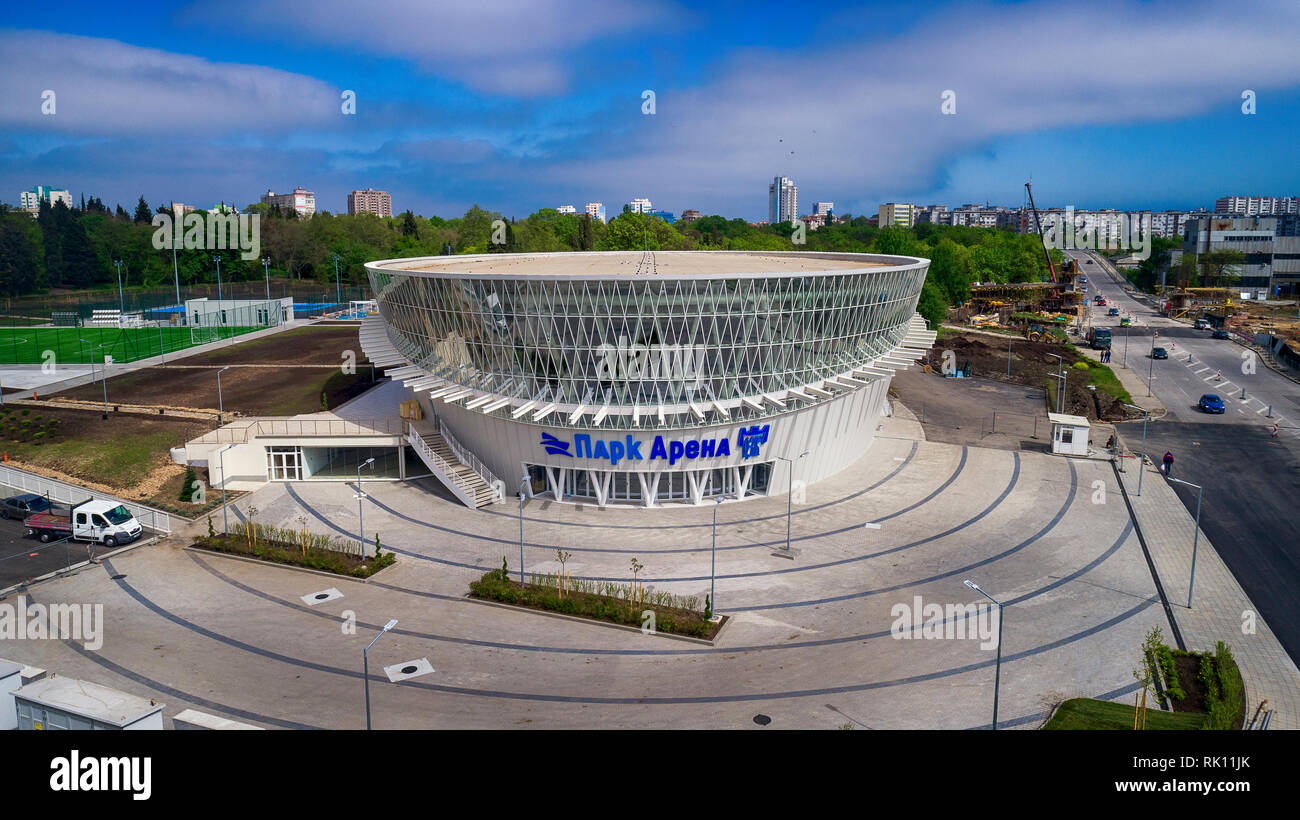 Indoor swimming pool,Burgas,Bulgaria Stock Photo - Alamy