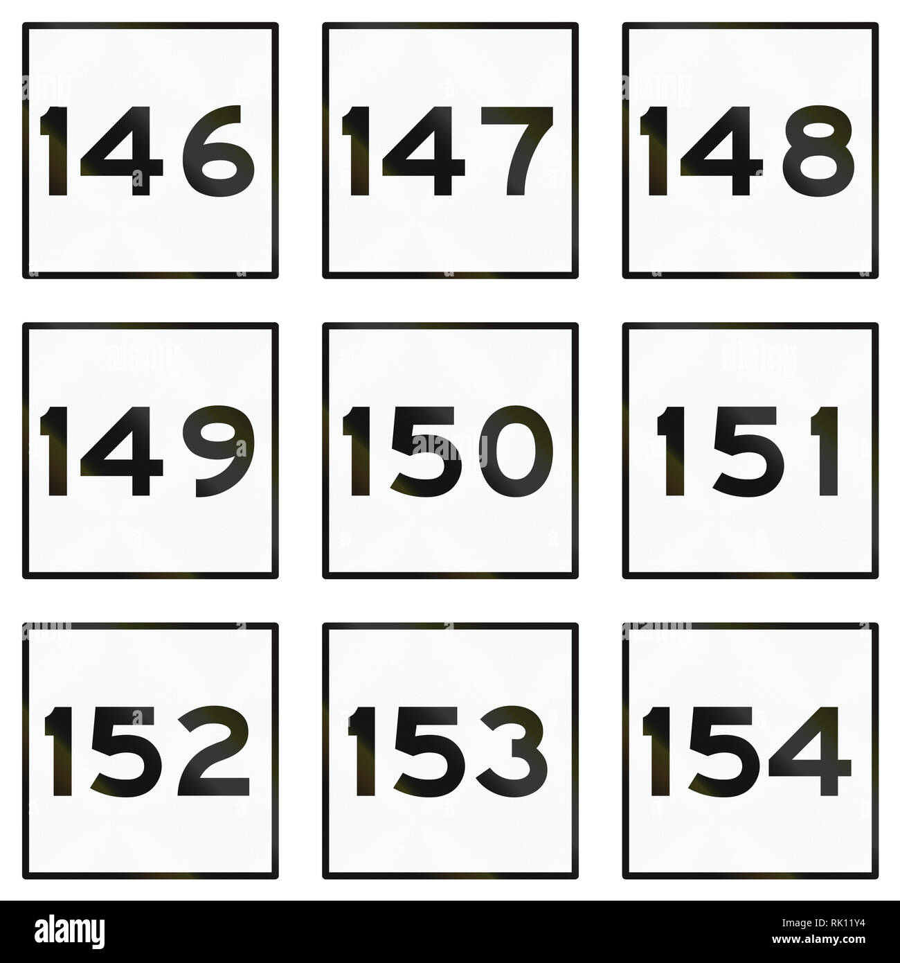 Number 148 sign hi-res stock photography and images - Alamy