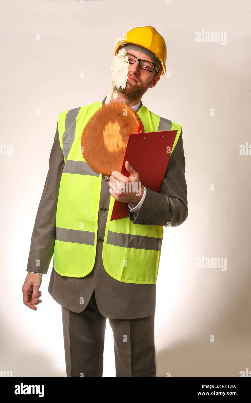 Pie in face hi-res stock photography and images - Alamy