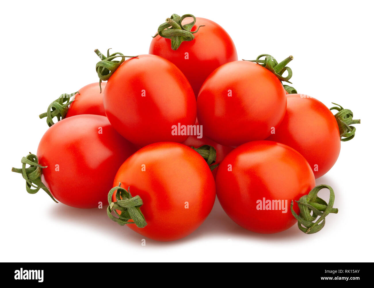 Cocktail tomatoes cherry Cut Out Stock Images & Pictures - Alamy