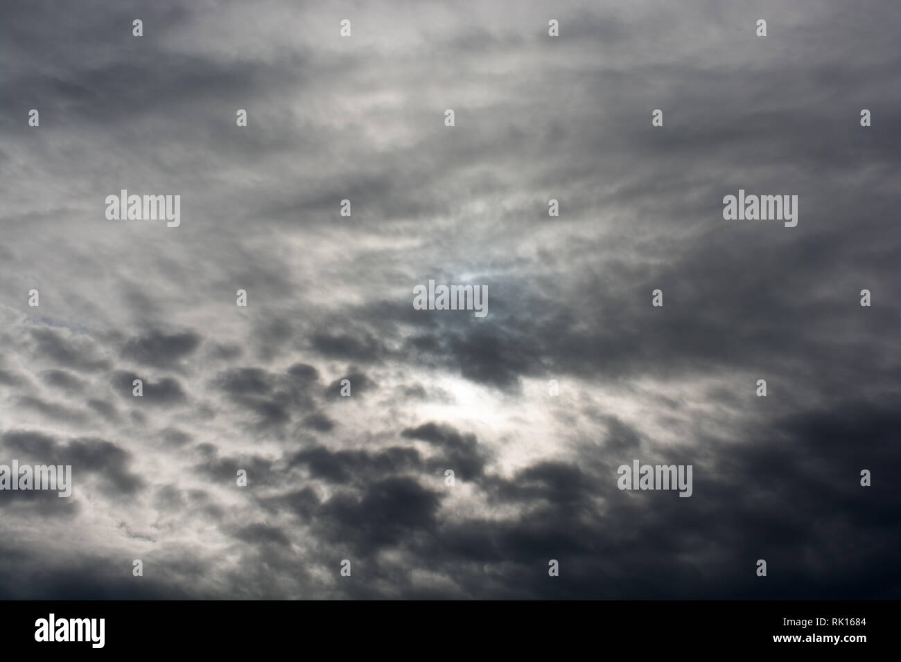 Dark and grey clouds in the sky Stock Photo - Alamy