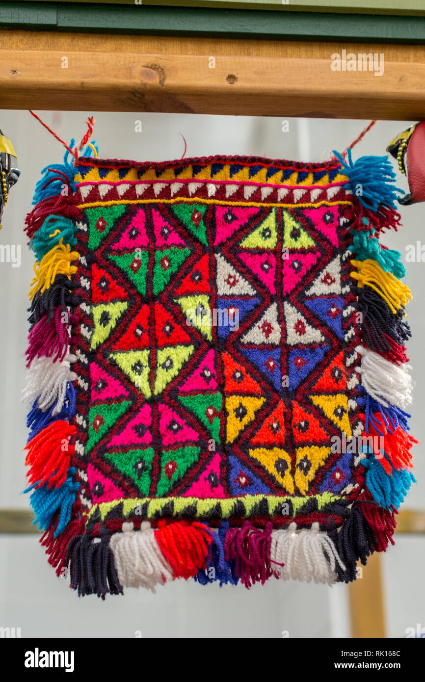 Traditional turkish handmade bag Stock Photo - Alamy