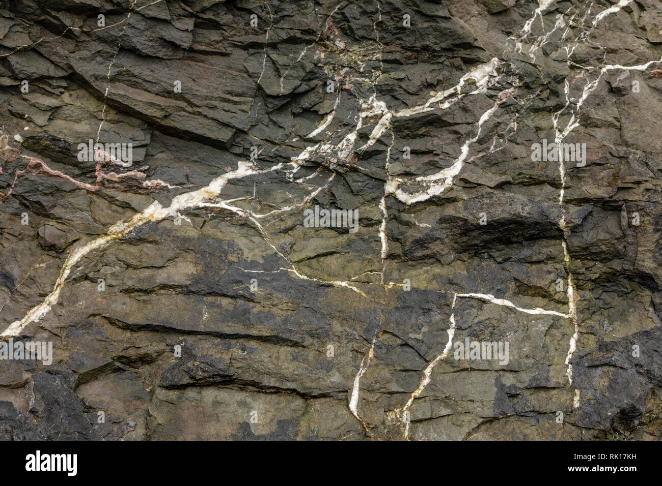 Rock veins hi-res stock photography and images - Alamy