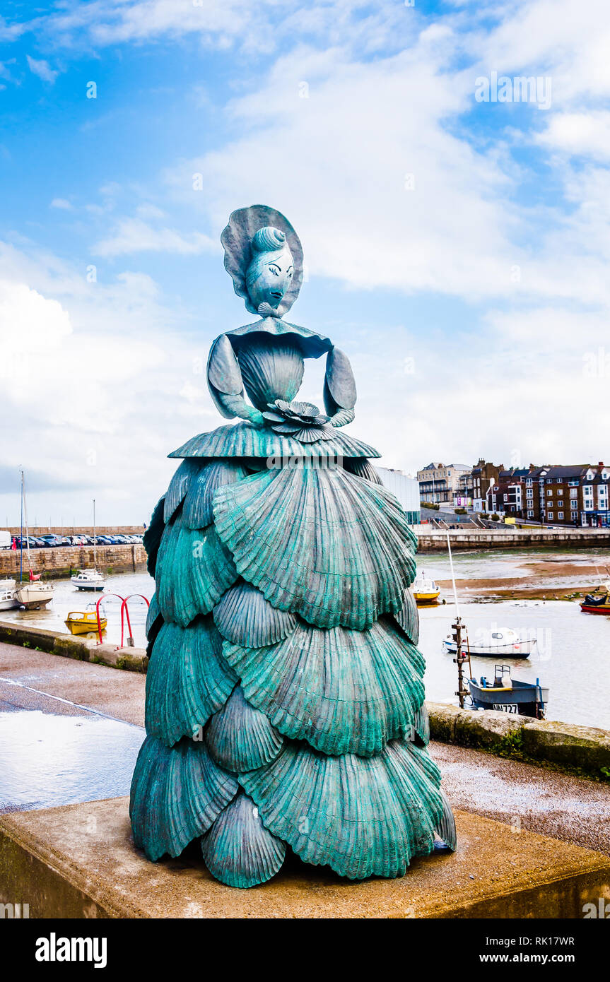 Shell lady margate hi-res stock photography and images - Alamy