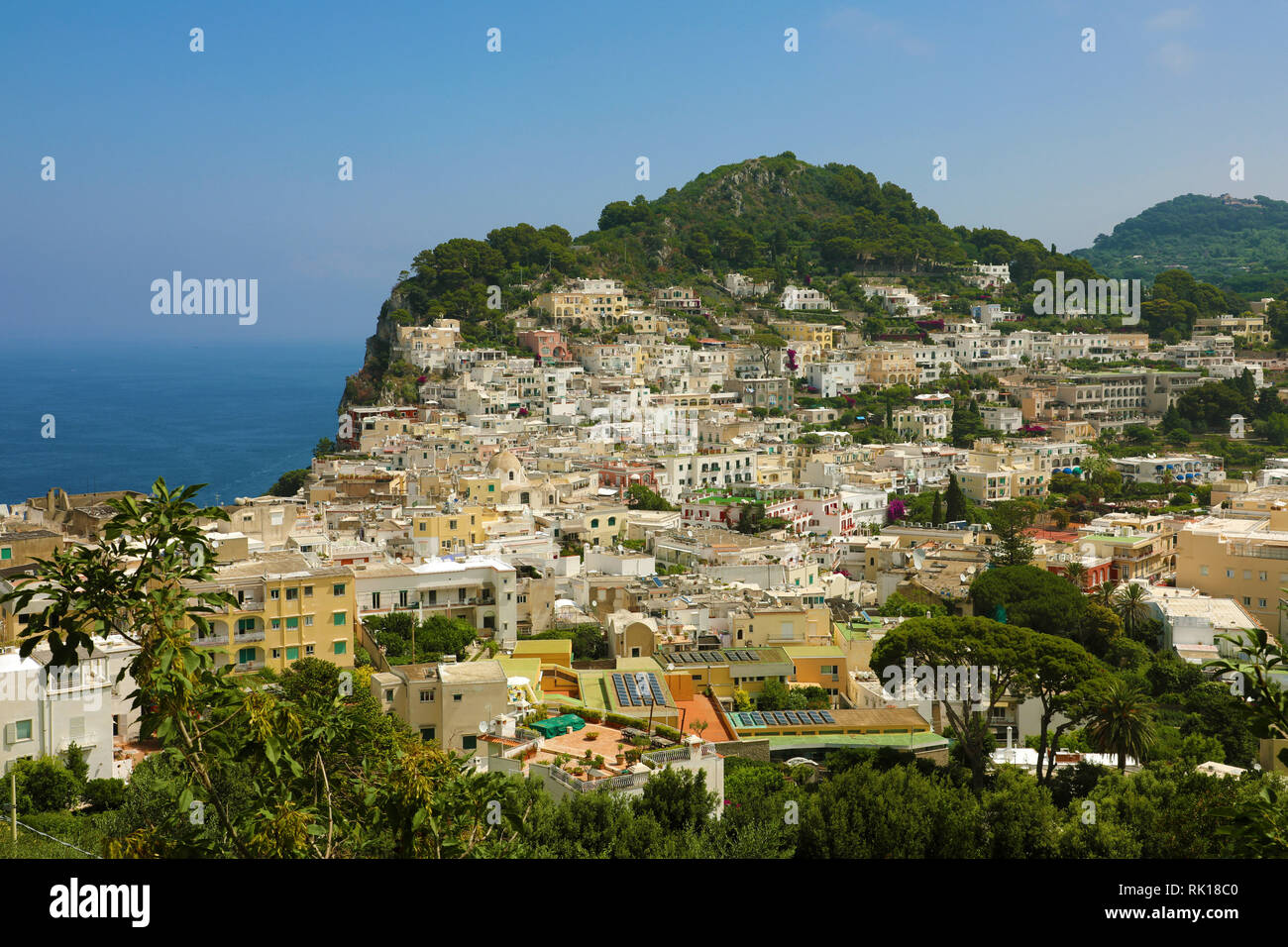 Houses of capri hi-res stock photography and images - Alamy