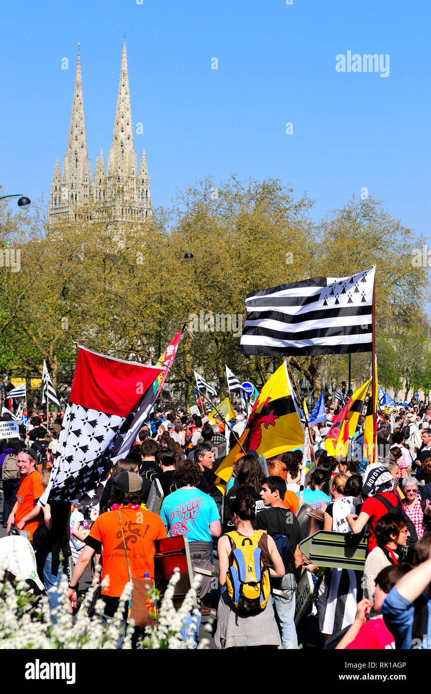 Breton flag hi-res stock photography and images - Alamy