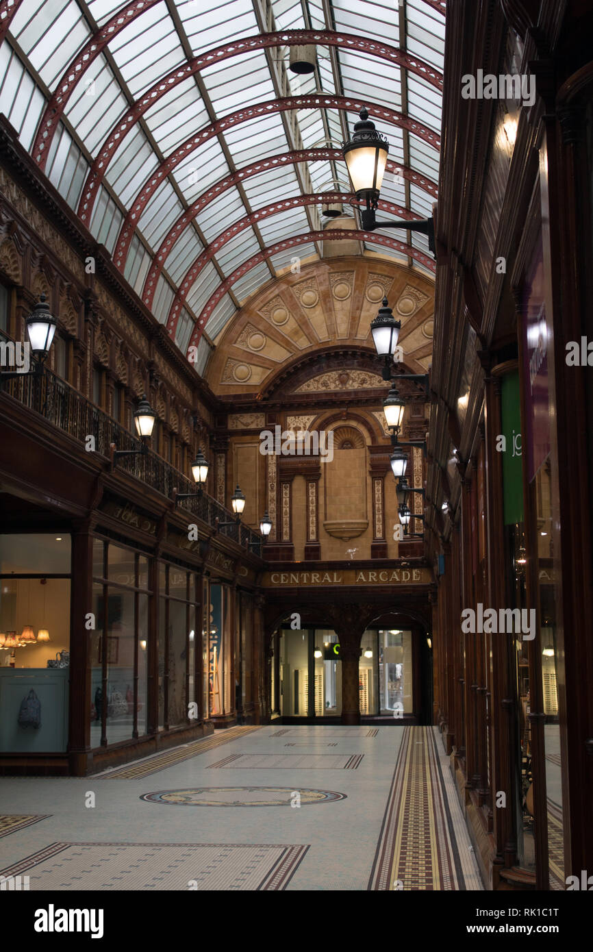 Central arcade in newcastle upon hi-res stock photography and images ...