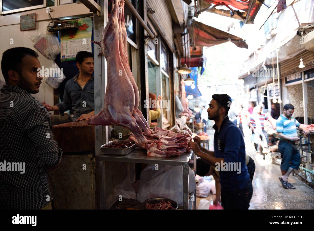 Meat Market Delhi India High Resolution Stock Photography and Images ...