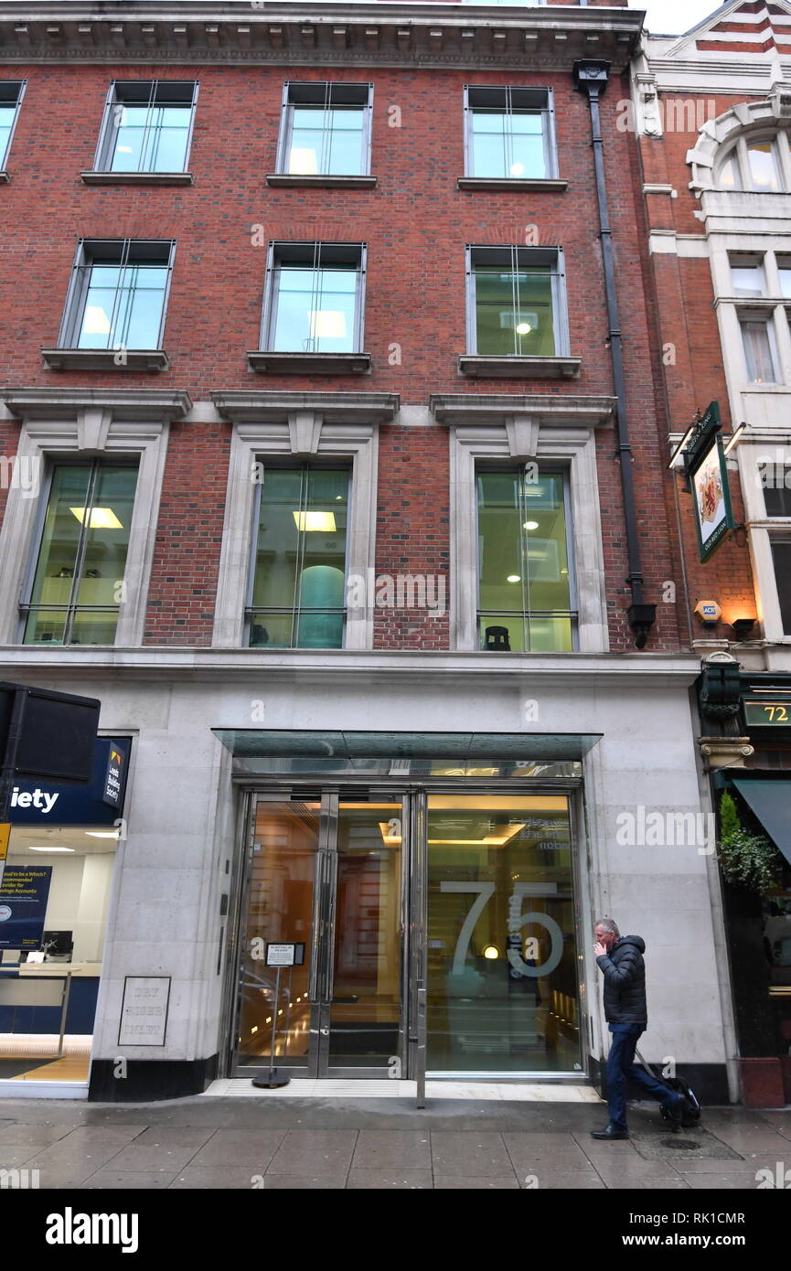 A general view of the London headquarters of the British horseRacing ...