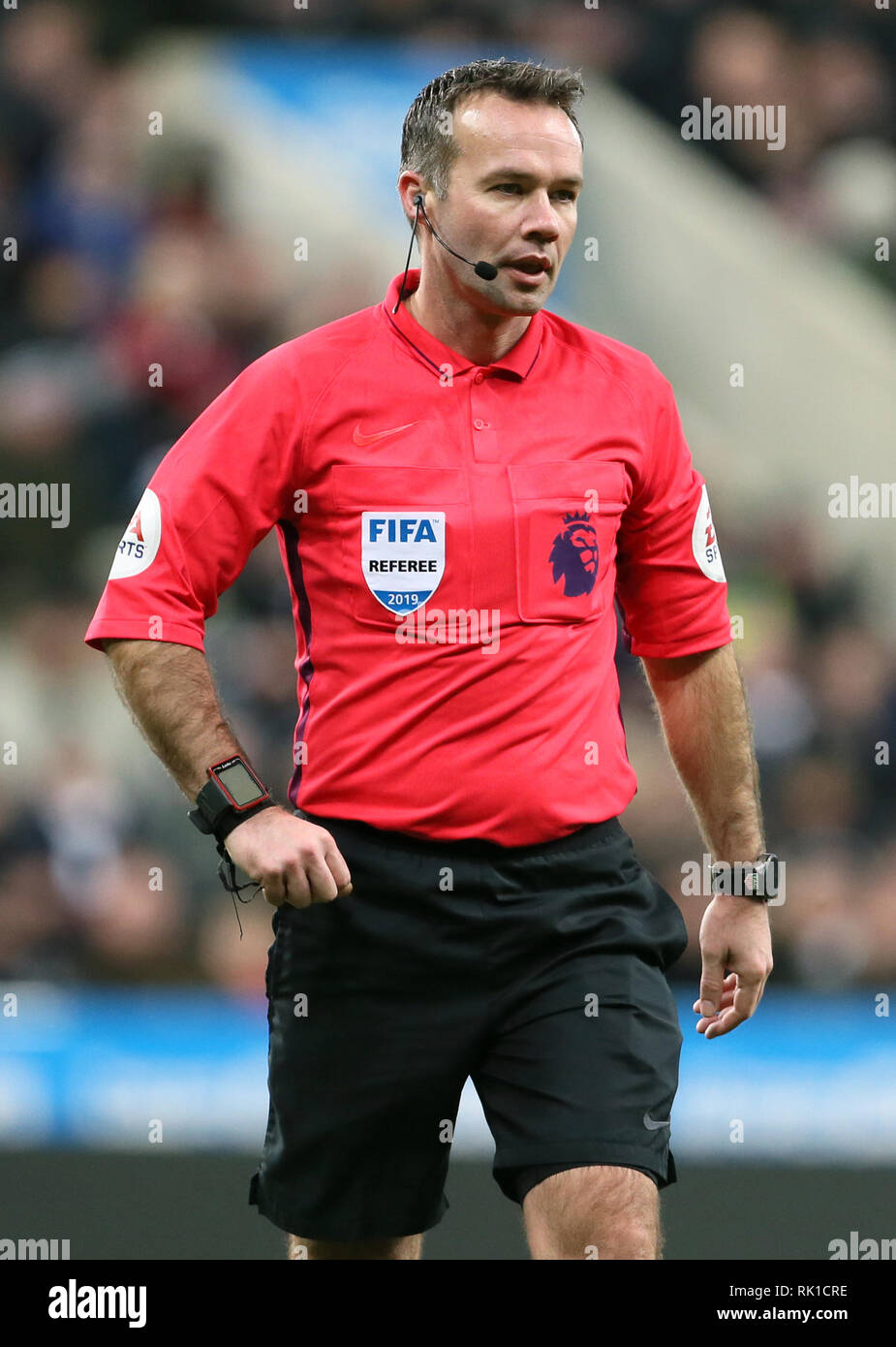 Referee Paul Tierney Stock Photo - Alamy