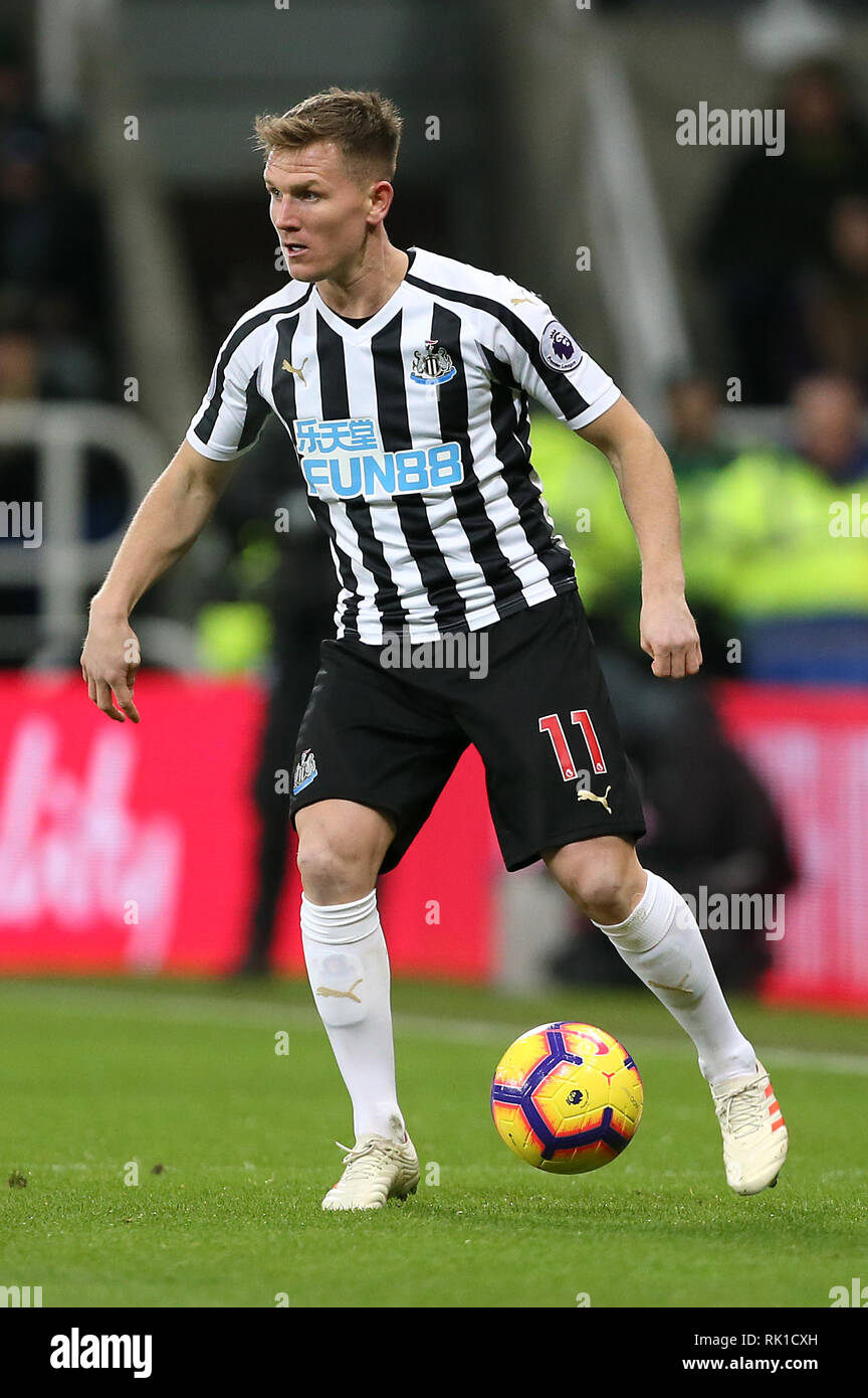 Newcastle United's Matt Ritchie Stock Photo - Alamy
